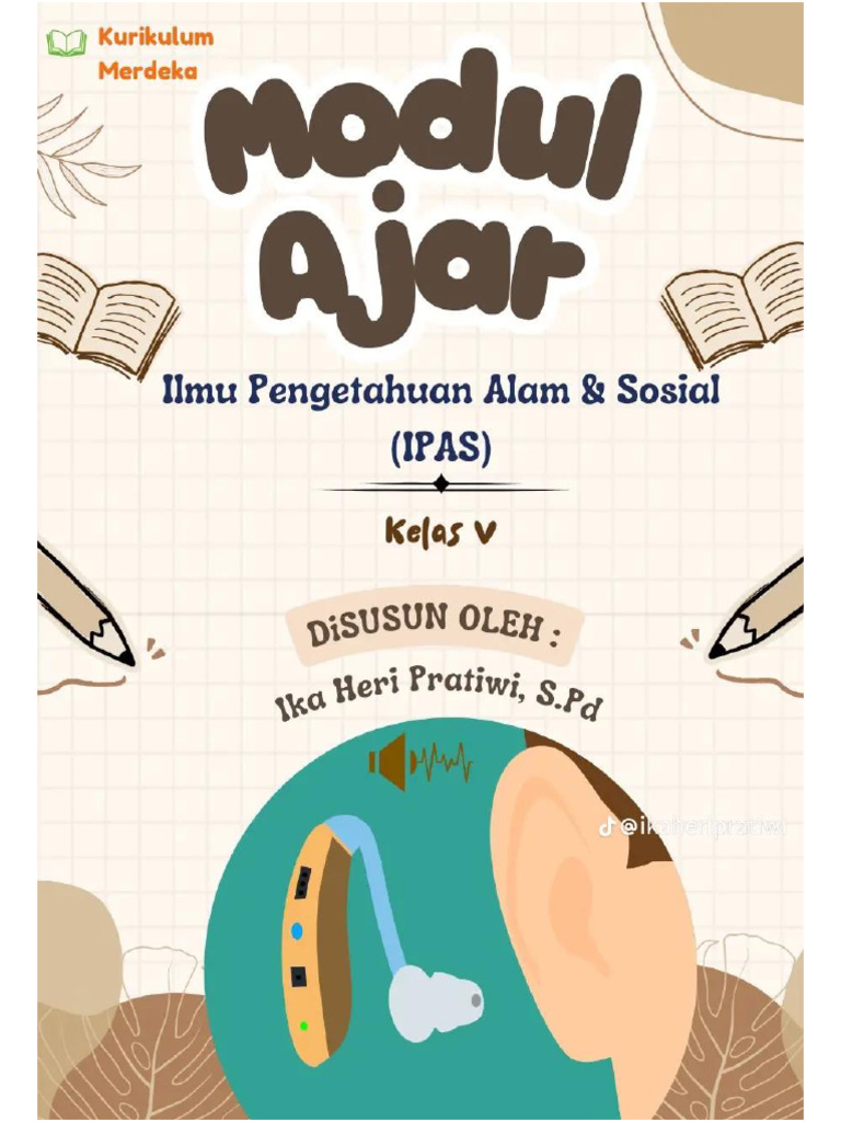 Modul Pembelajaran IPAS Bunyi | PDF