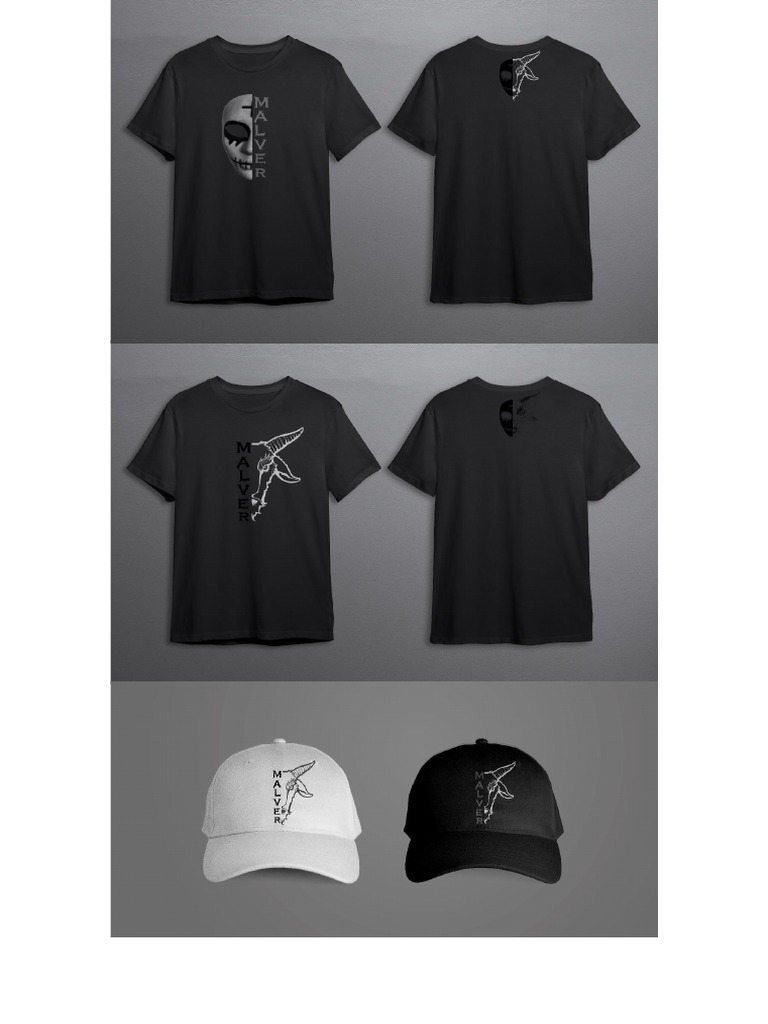 Malver Merch y Tarjeta de Invitación | PDF