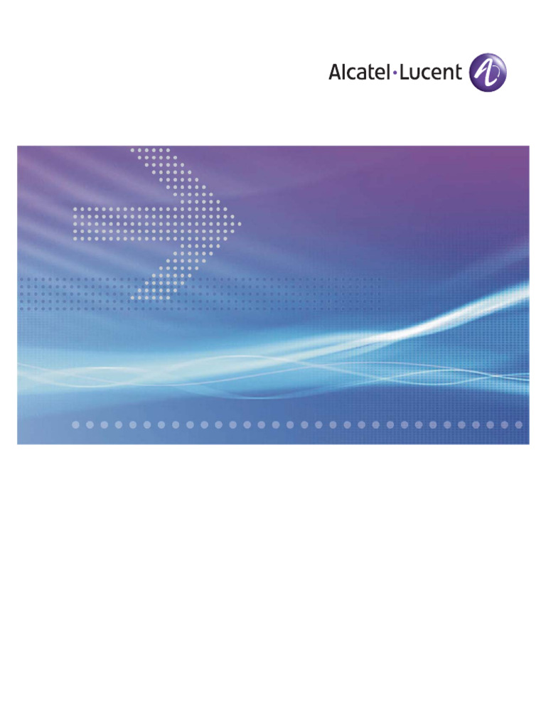 Alcatel-Lucent 1665 Data Multiplexer (DMX) Release 9.1 Installation ...