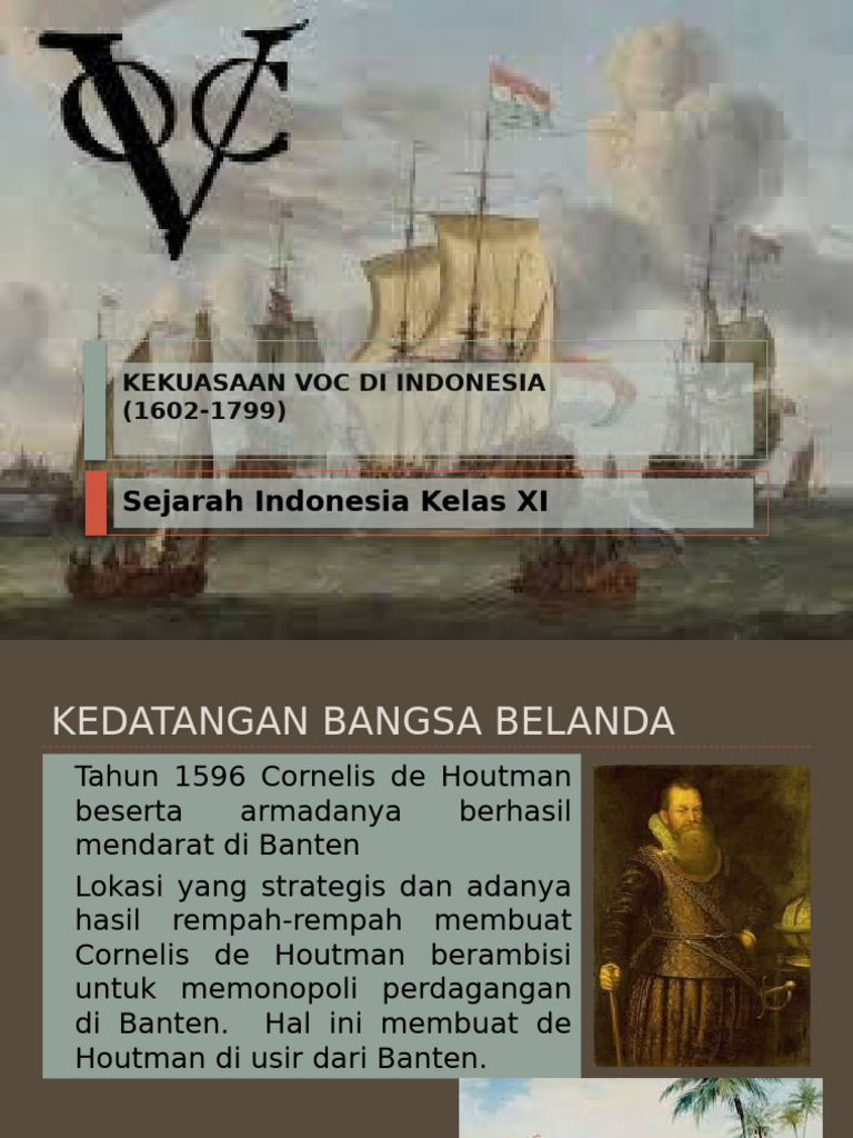 Kekuasaan Voc Di Indonesia | PDF