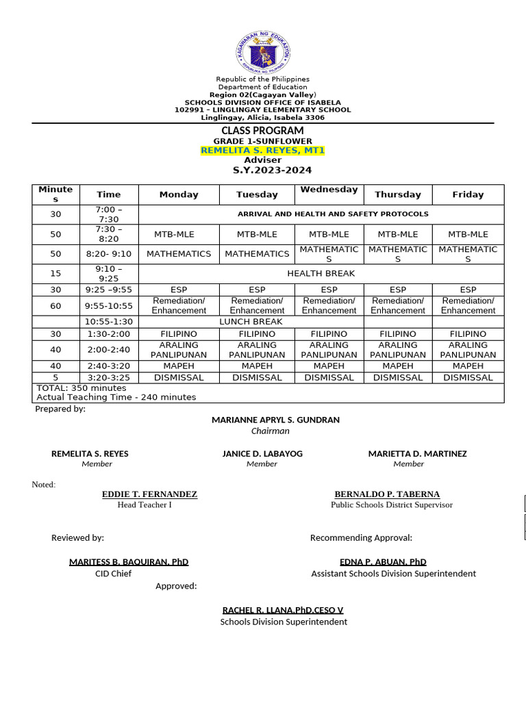 Class Prog 2023 | PDF