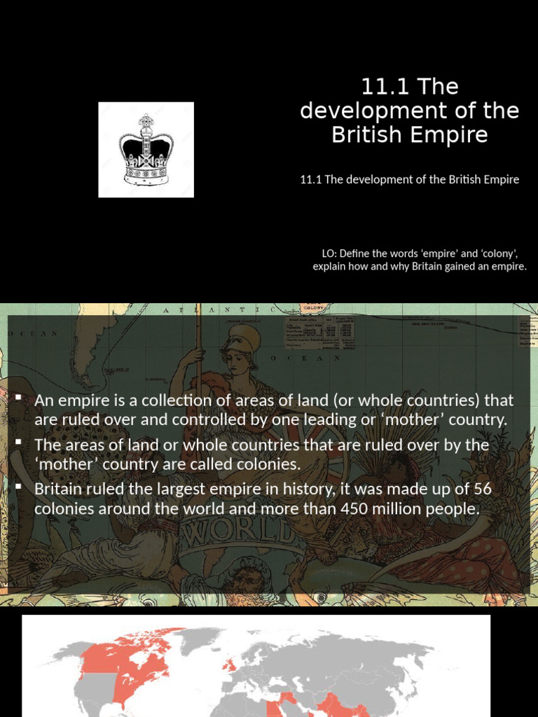 11.1 The Development of The British Empire | PDF