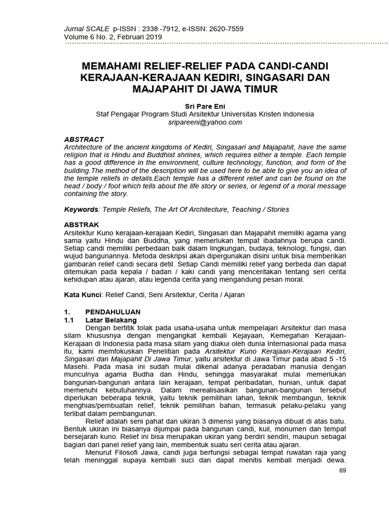 Memahami Relief Relief Pada Candi Candi | PDF