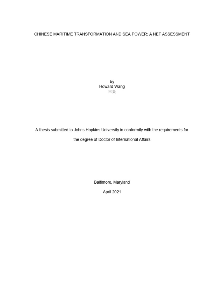 Wang Dissertation 2021 | PDF
