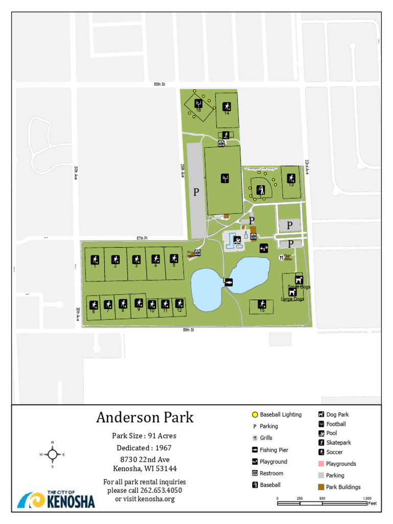 Anderson Park Map | PDF