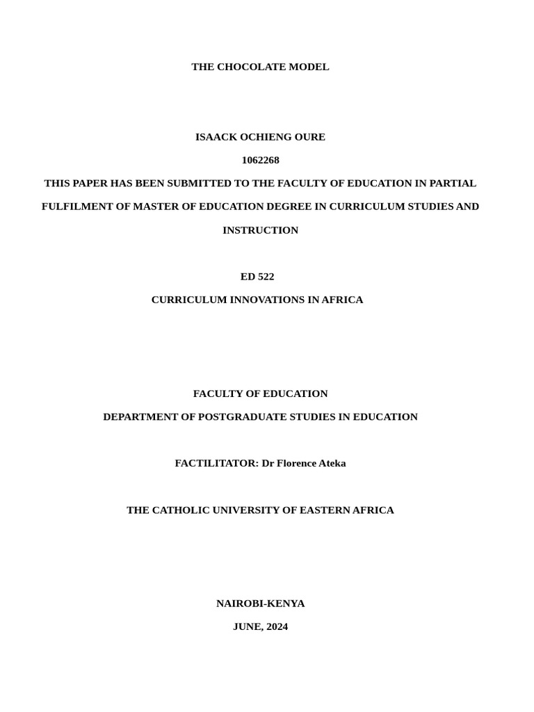 Cacao Model | PDF | Change Management | Career & Growth