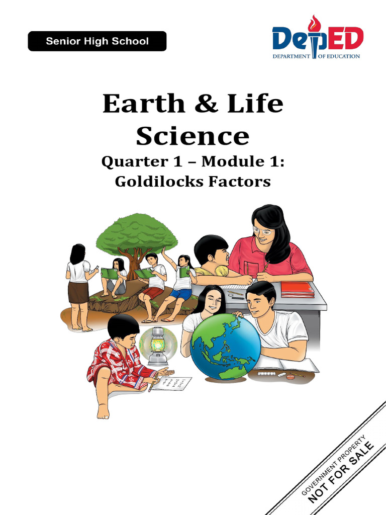 q1 Earth Life Science Shs Module 1 2 Goldilocks Nas | PDF
