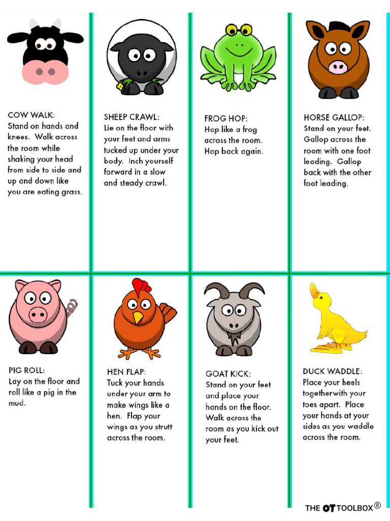 Farm Brain Breaks | PDF