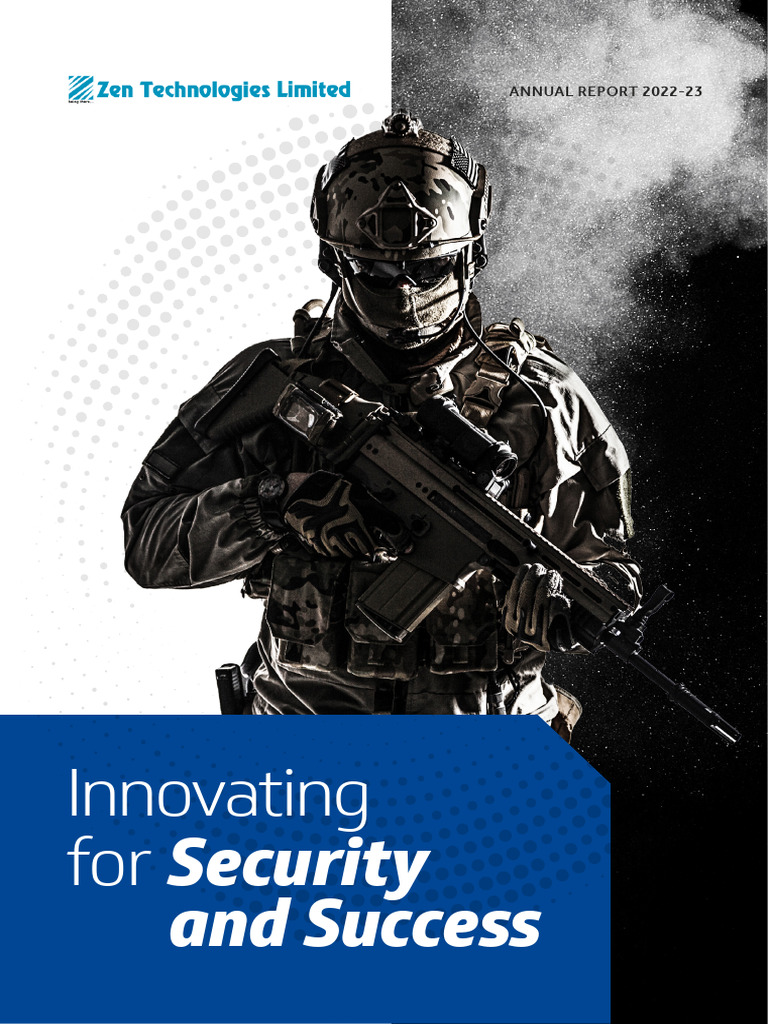 Zen Technologies Limited 30th Annual Report 2022 23 | PDF