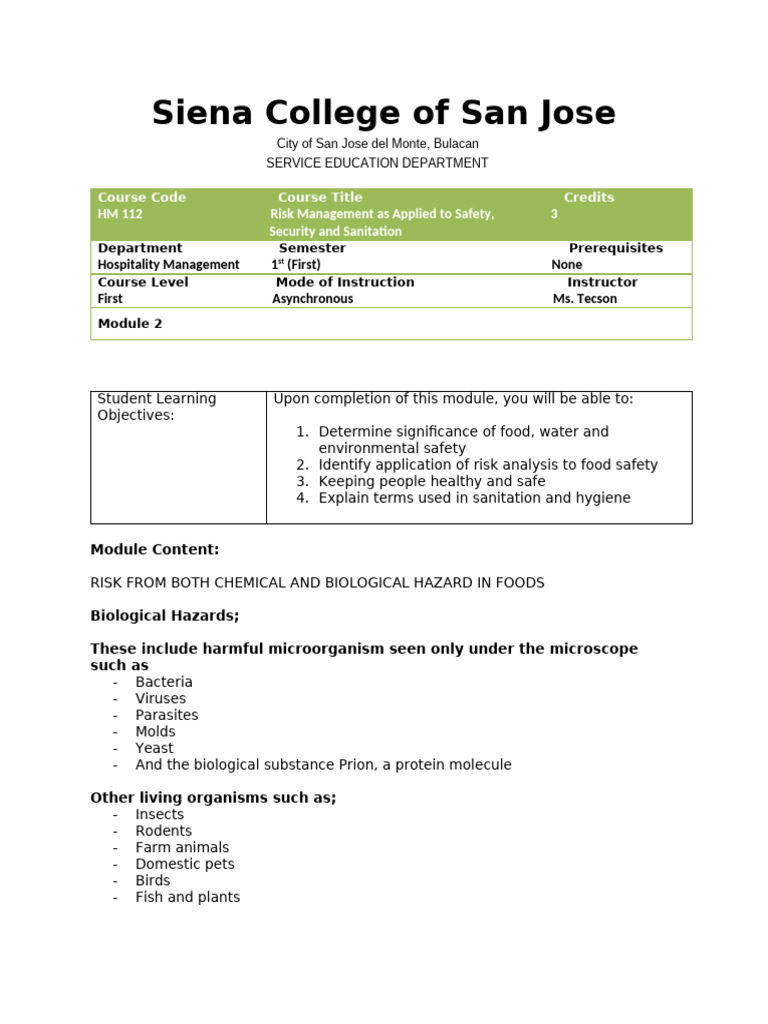 HM-112-Module-2 | PDF