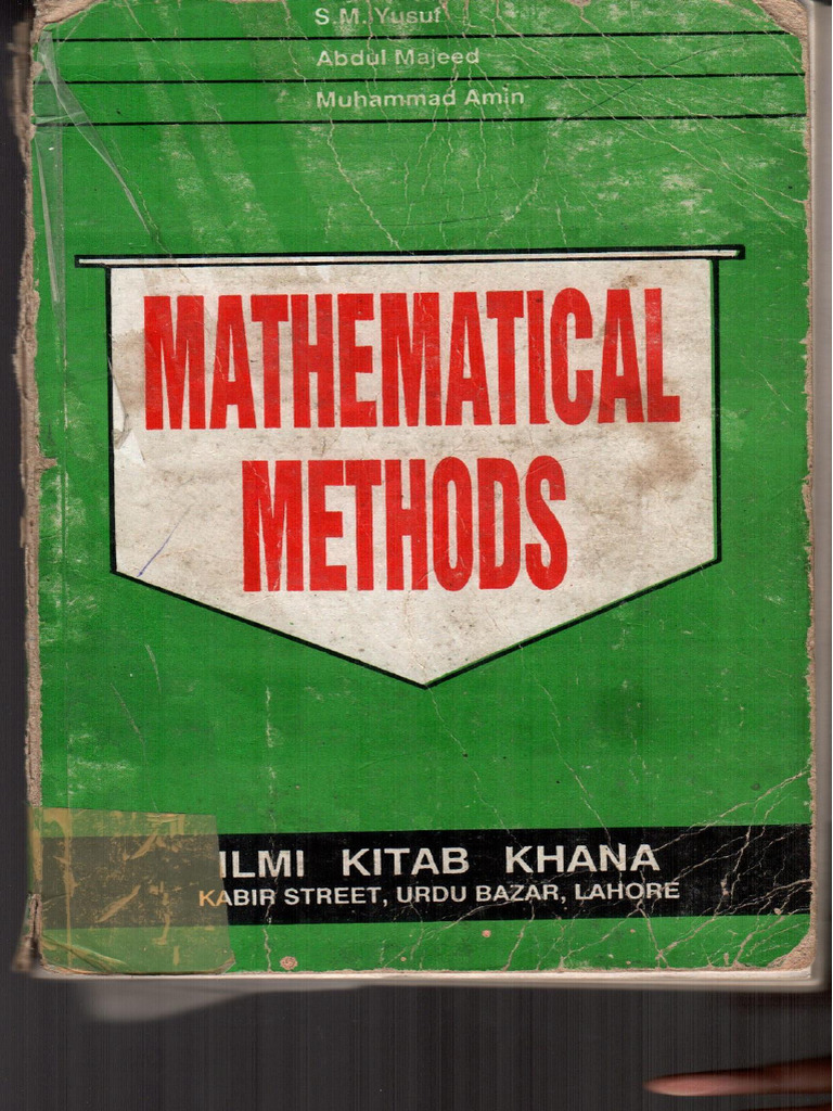 Mathematical Method Sm Yusuf Pdf