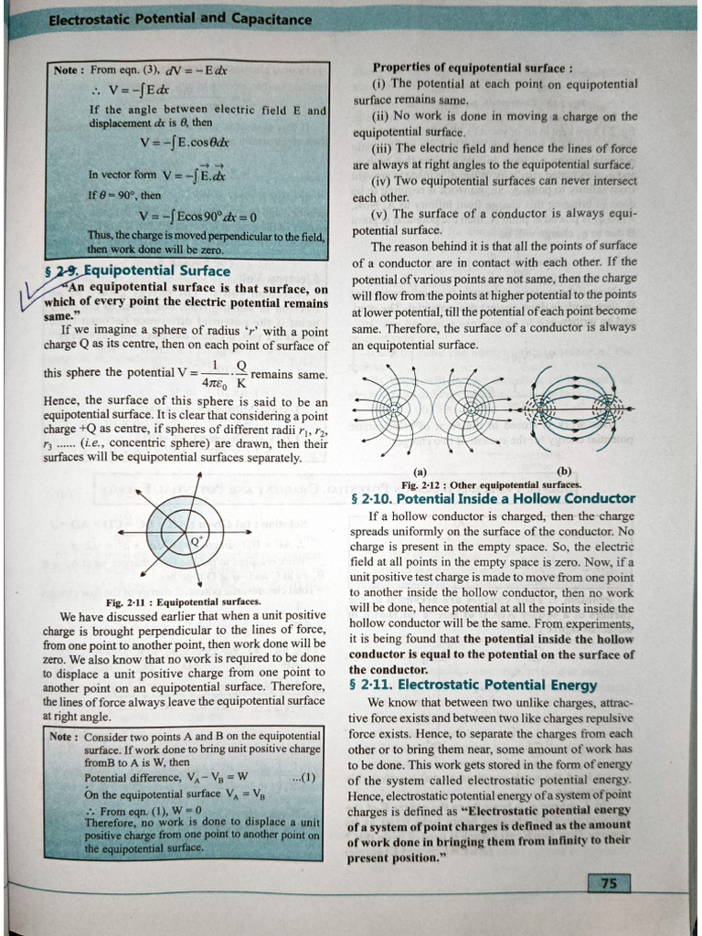 Equipotential Surface | PDF