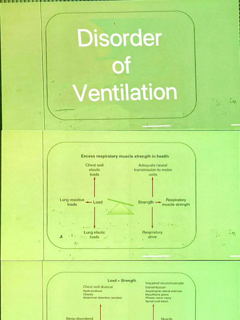IM Pulmonary - Disorders of The Ventilation | PDF