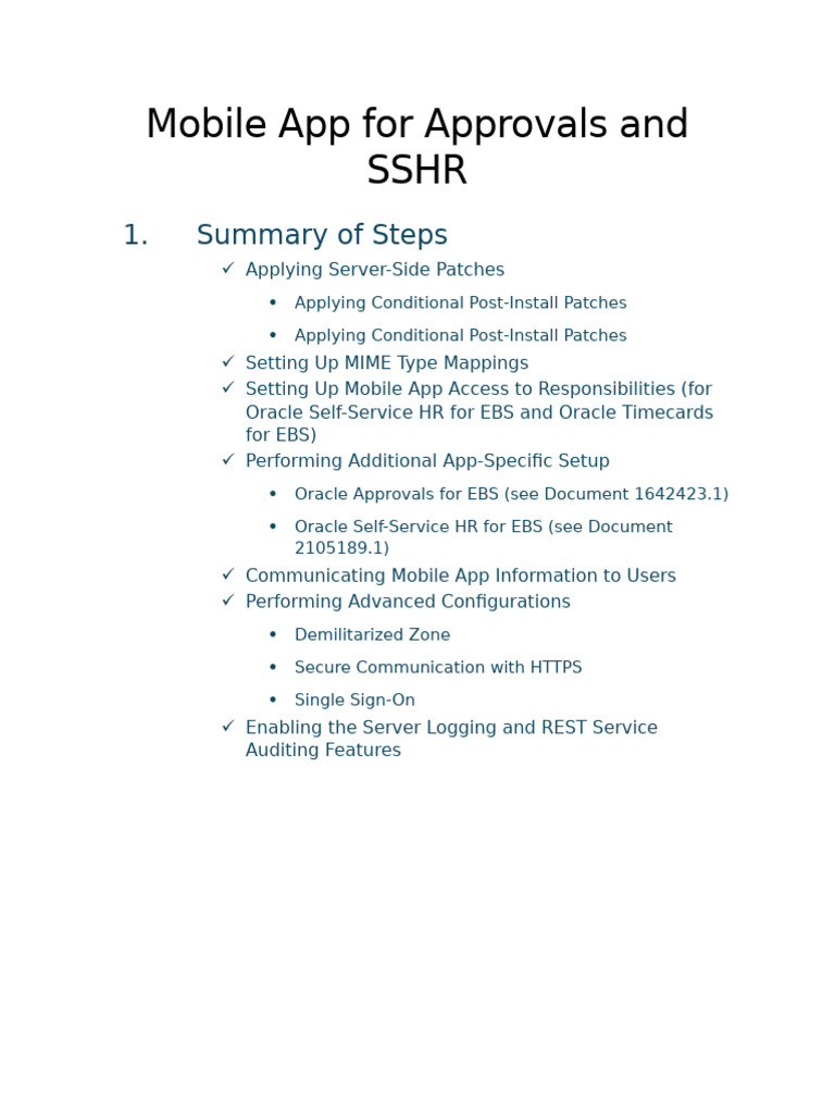 Mobile App For SSHR | PDF