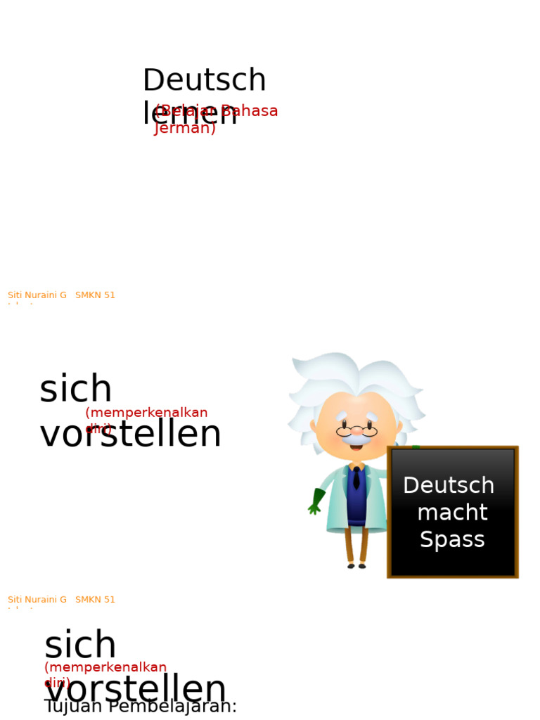 Sich Vorstellen | PDF