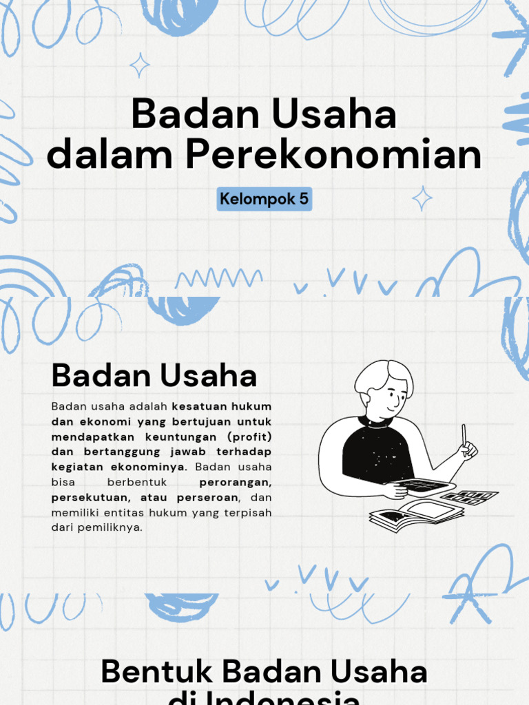 Badan Usaha Dalam Perekonomian | PDF