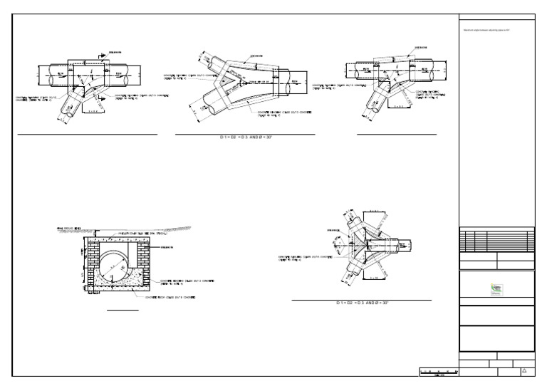 STD-004 Junction Box and Manhole Details 4 of 6 | PDF