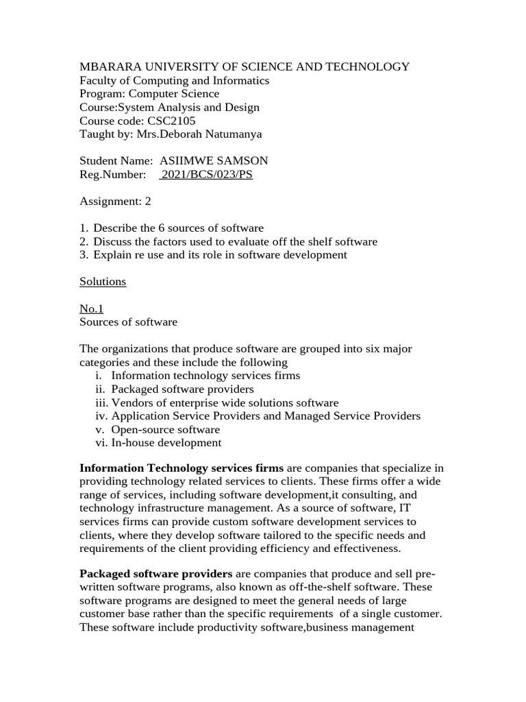 SAD_assignment.2_1 | PDF