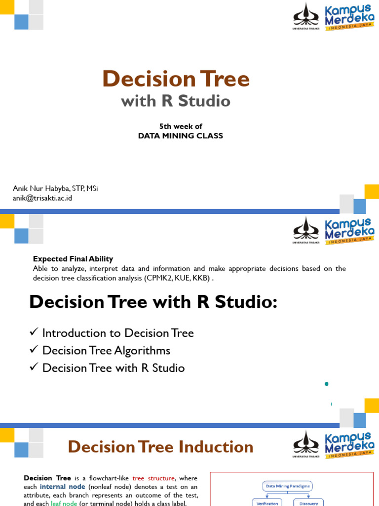 MBKM - Minggu 5 - Classification With R Studio | PDF