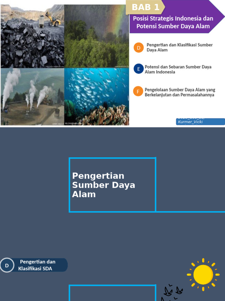 Bab 1 Posisi Strategis Dan Sda Bagian 2 2023 | PDF