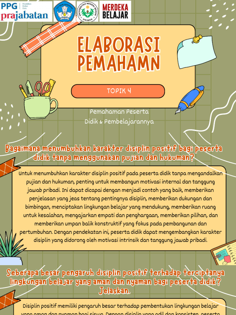 Elaborasi Pemahaman-1 | PDF