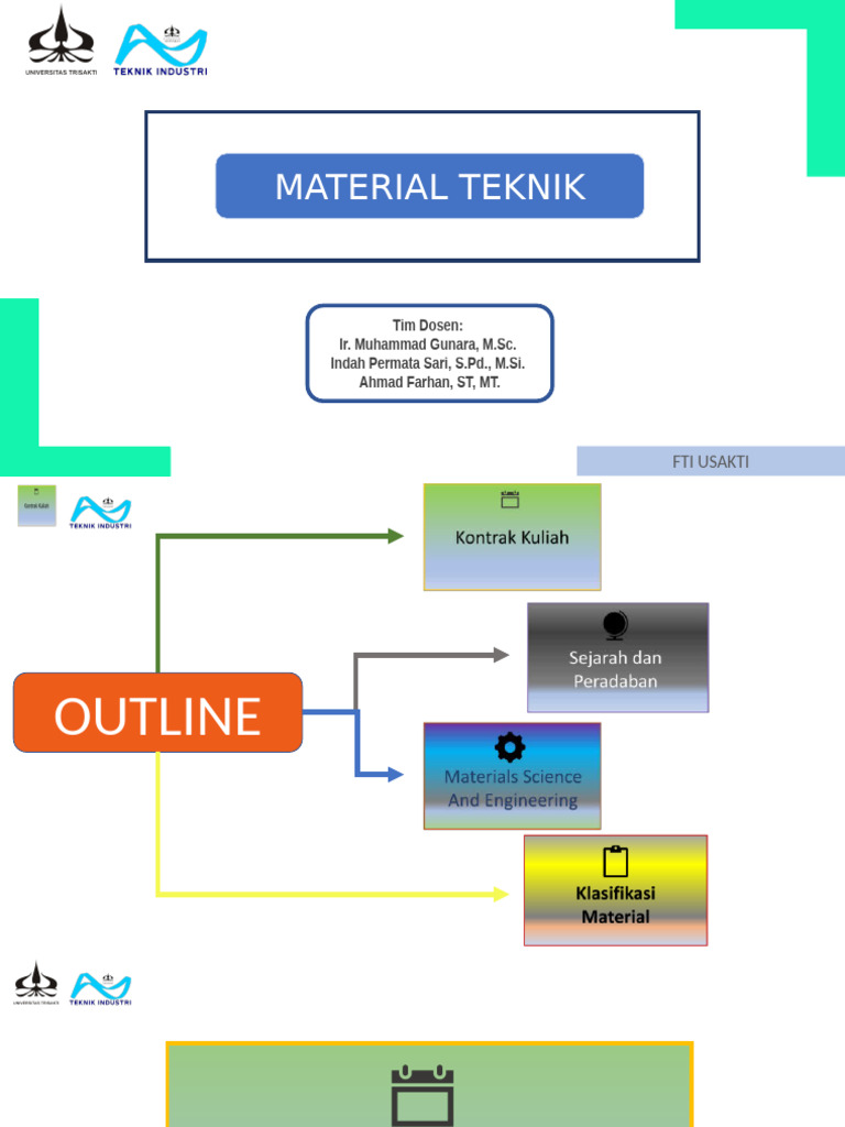 Minggu 1 - Pendahuluan - Material Teknik | PDF