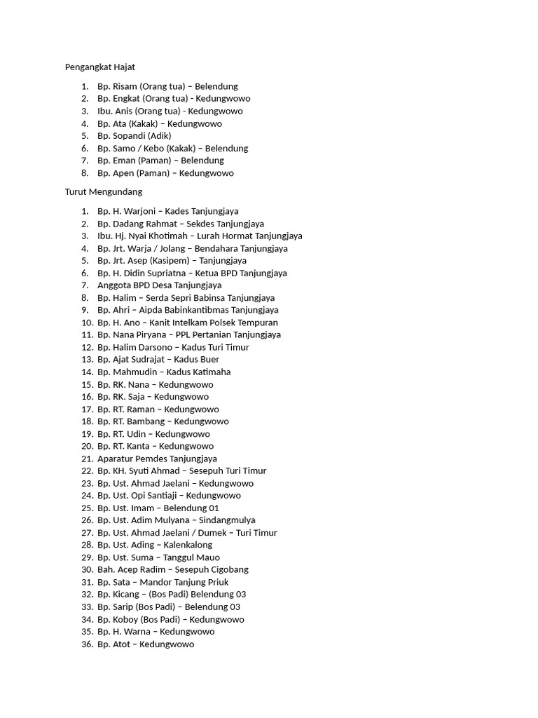 1 Agustus WKL Ara | PDF