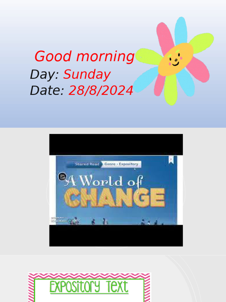 A World of Change | PDF