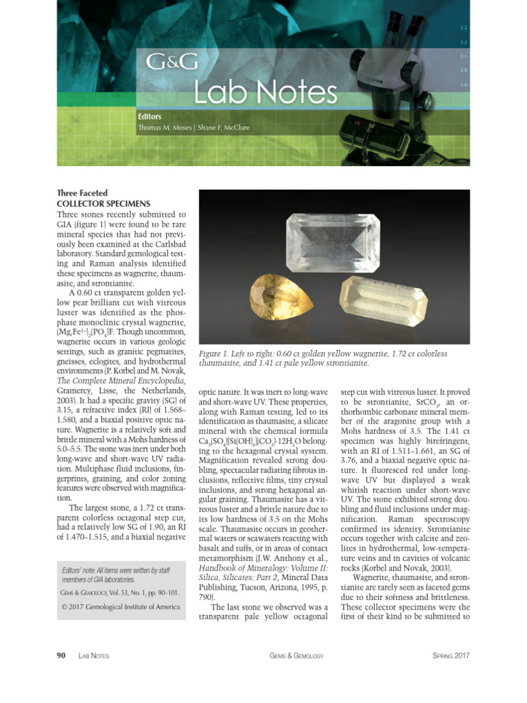 Elemental Diffused and Melt-Grown Synthetic Sapphire | PDF