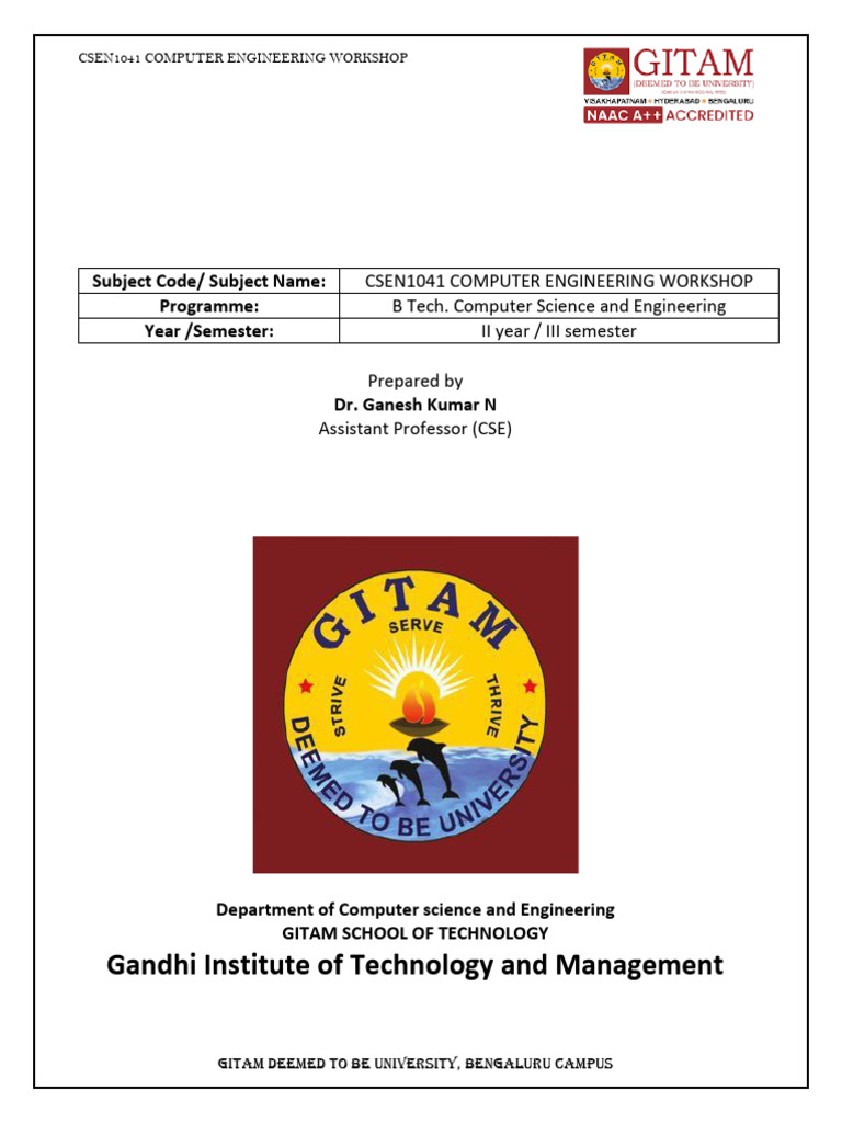 CEW Manual | PDF