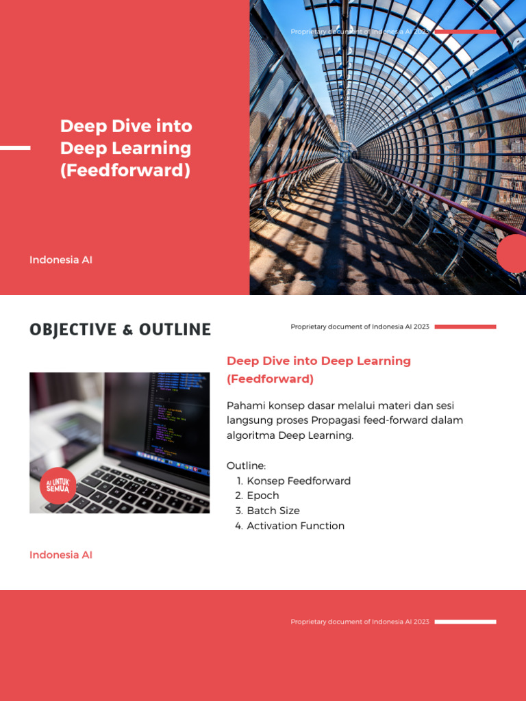 Deep Dive Into Deep Learning (Feedforward) | PDF