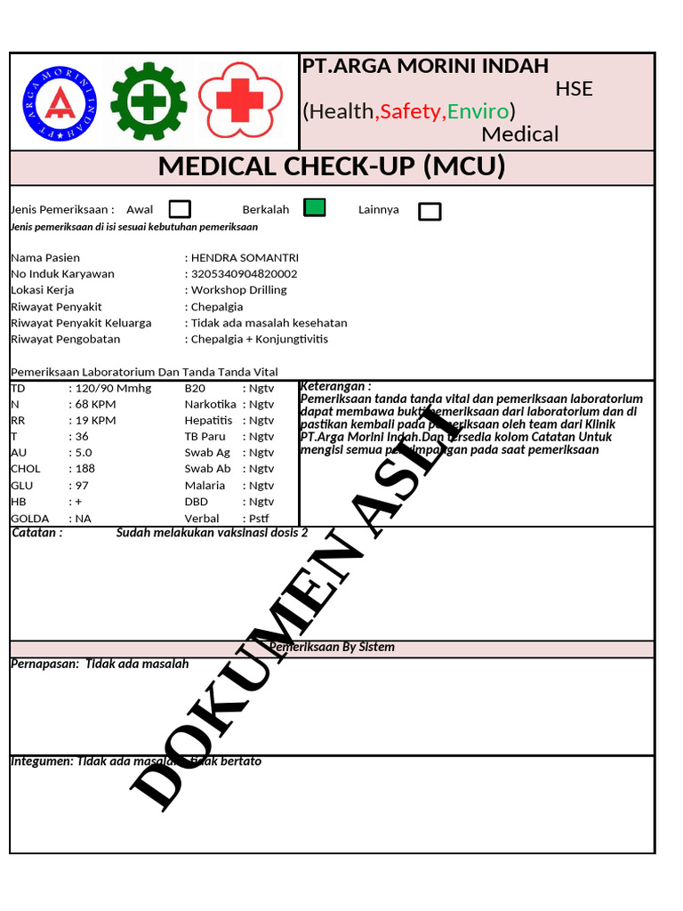 Format Mcu | PDF