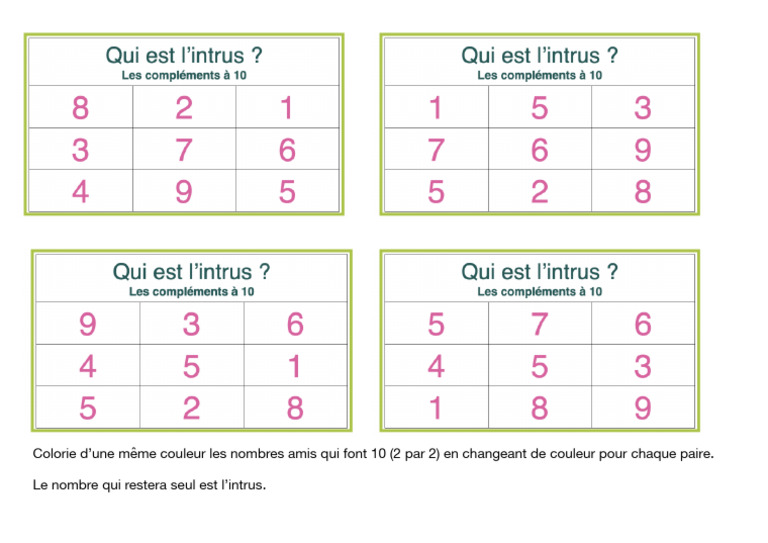 Qui Est L'intrus? | PDF
