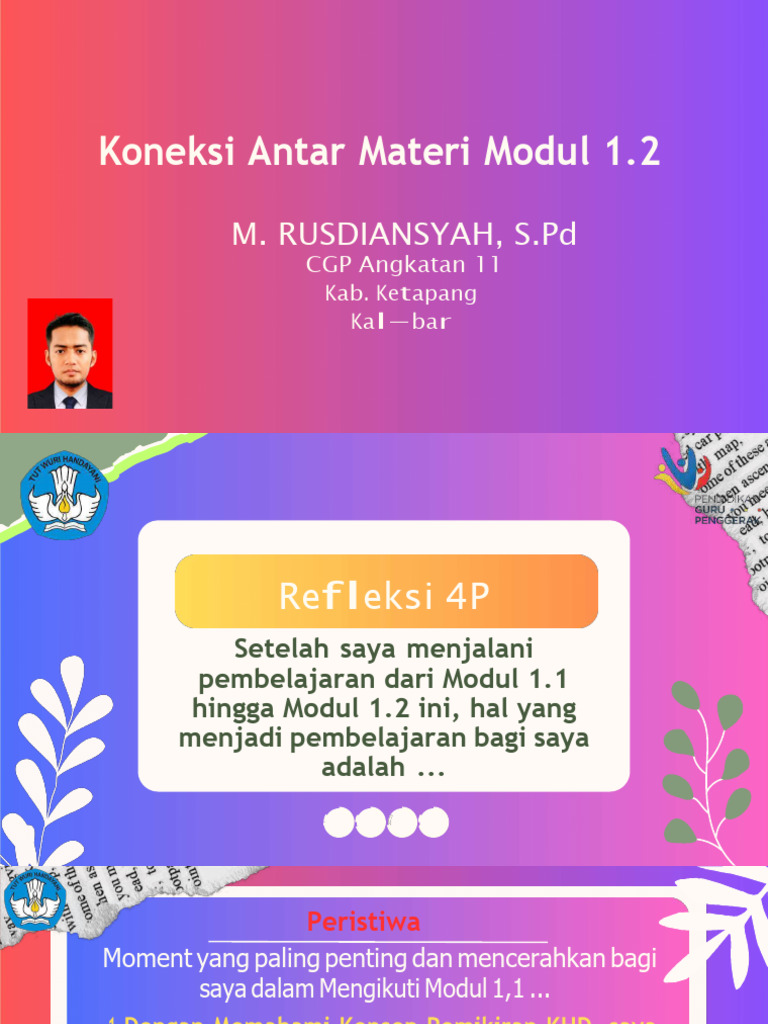 Koneksi Antar Materi 1..2 | PDF