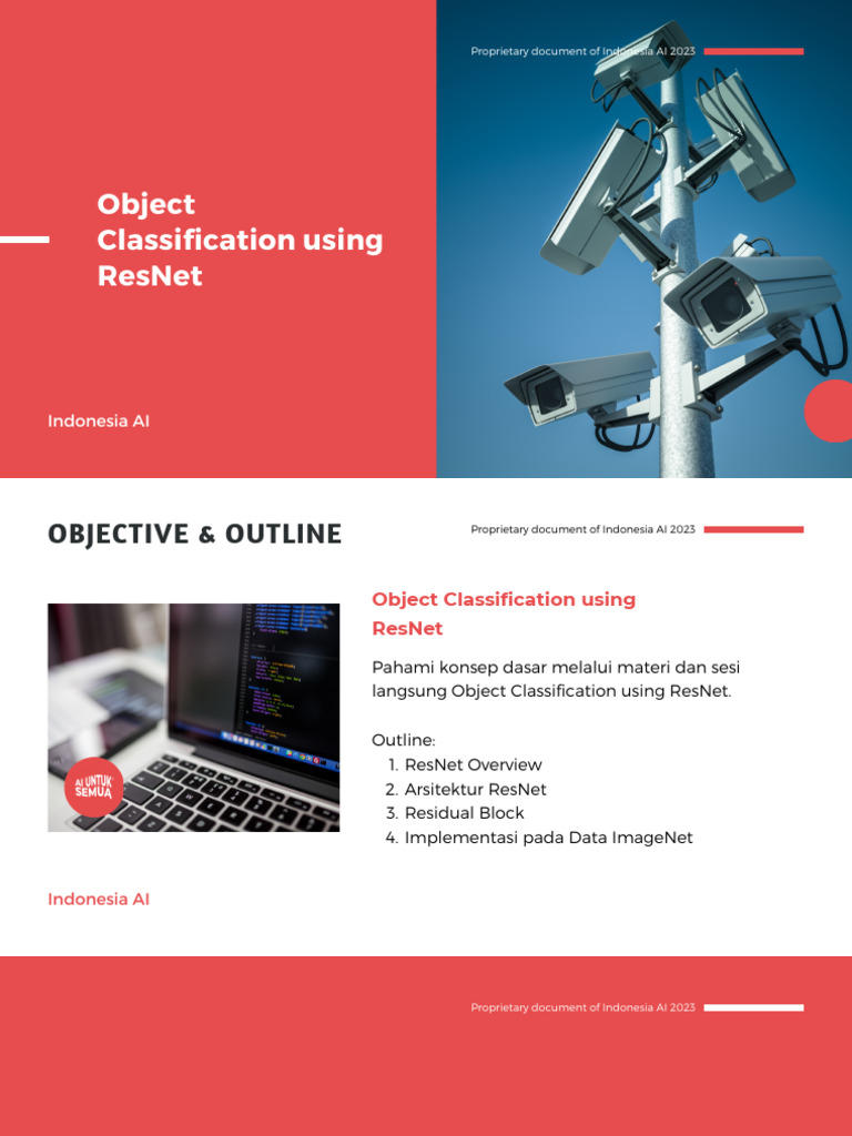 Sesi 13 Object Classification Using ResNet | PDF