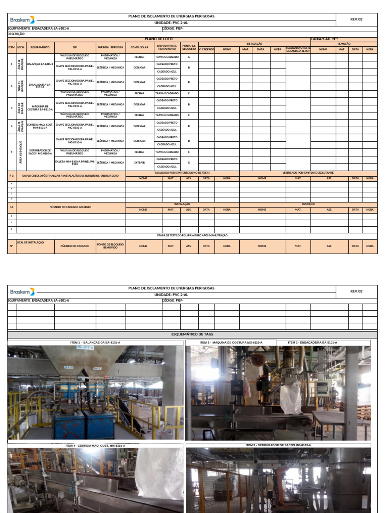 1 Piep PVC 2 Al Ensacadeira Ba 8101 A | PDF