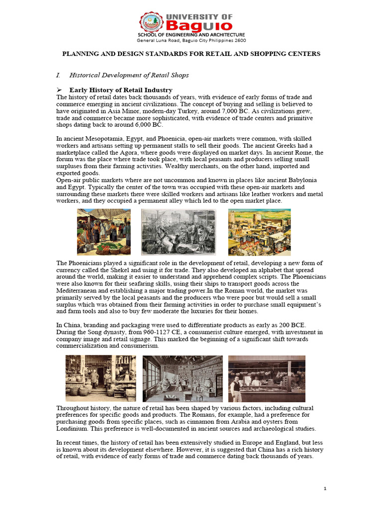 Planning and Design Standards For Retail and Shop - Pradez | PDF