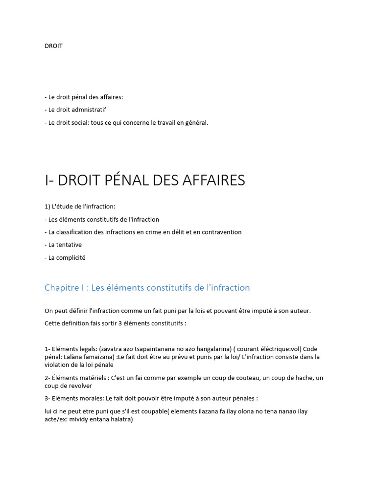 Droit | PDF