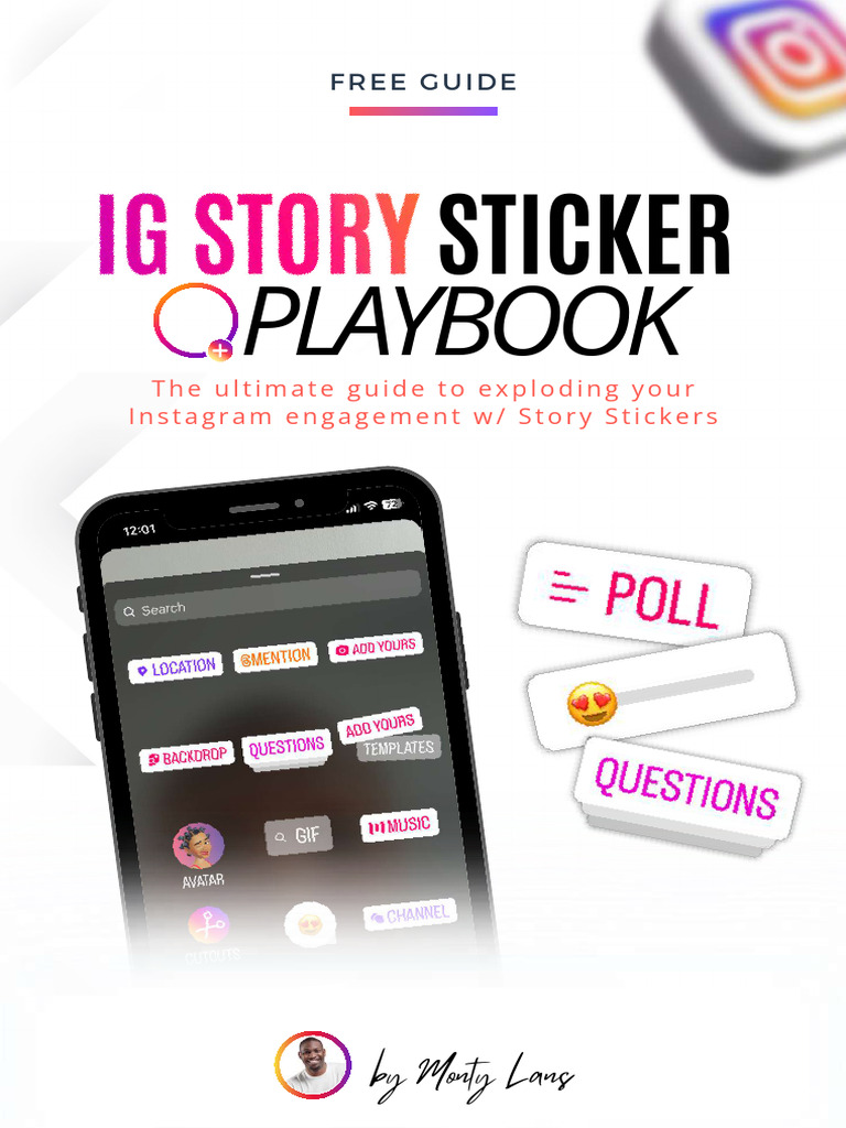 IG Story Sticker Playbook | PDF