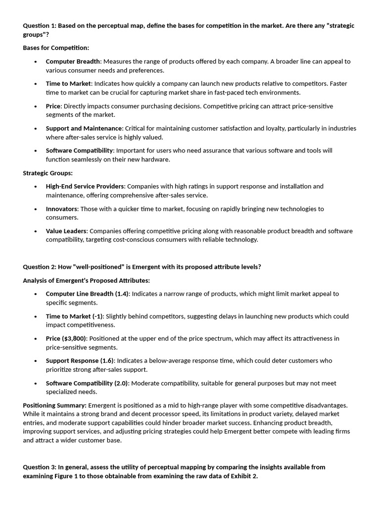AMR Emergent Technologies Case Study | PDF