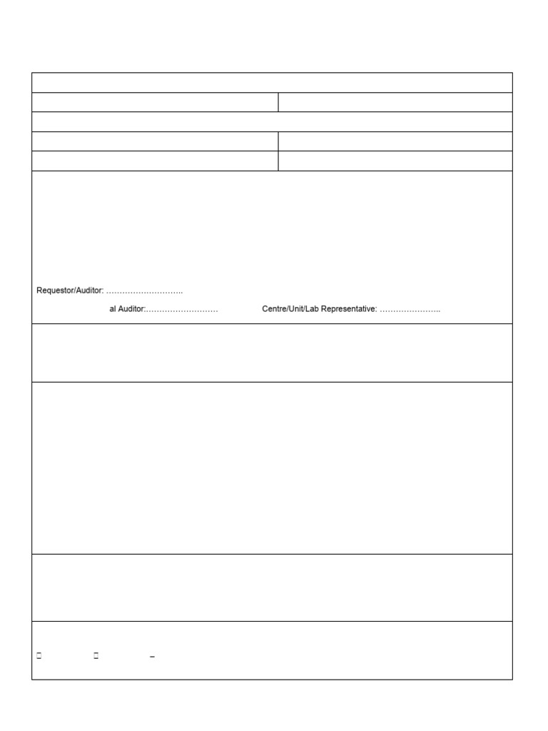 NCR Form Version 4.0 | PDF