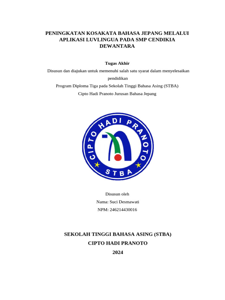 TA Bab2 Selesai | PDF