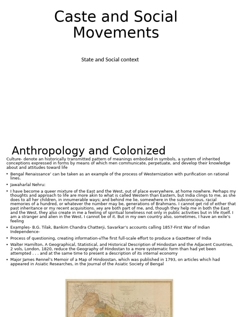 Caste and Social Movements | PDF