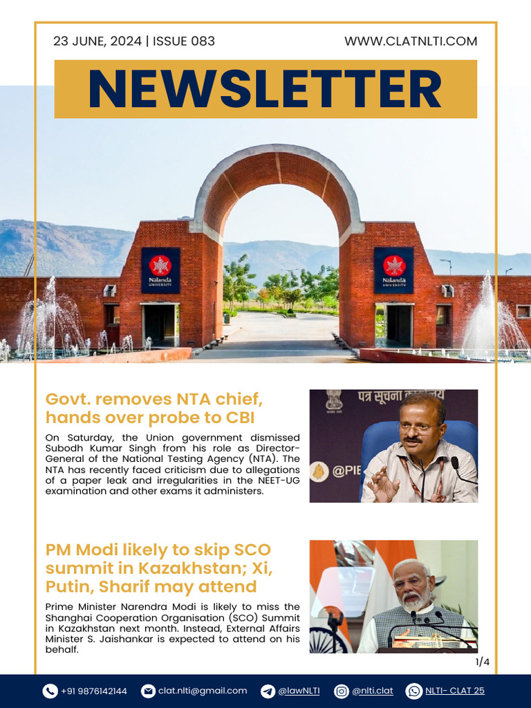 NLTI Newsletter 83 - 20240623 - 121316 - 0000 | PDF