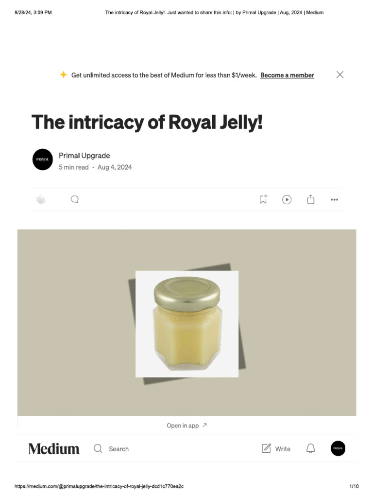 True Power of Royal Jelly | PDF