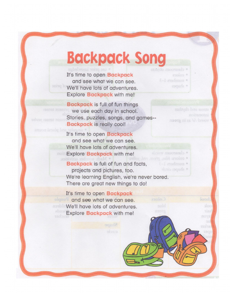 Backpack Starter Full | PDF