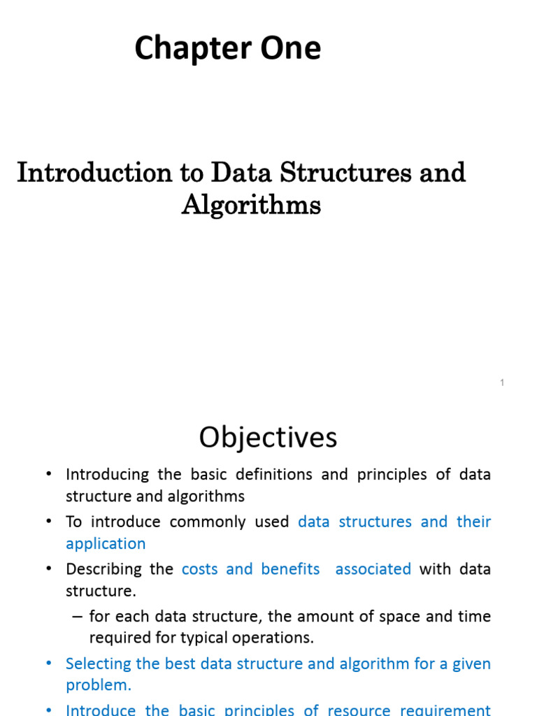 Data Structure and Algorithm | PDF