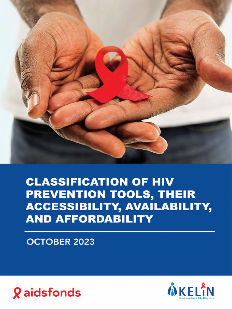 Report - Classification of HIV Prevention Tools, Accessibility ...