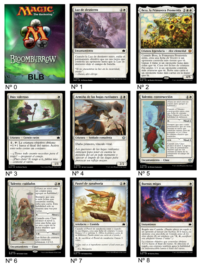 Bloomburrow - BLB | PDF