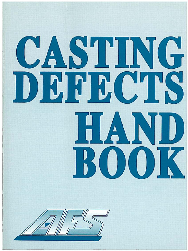 AFS - Casting Defects Handbook | PDF